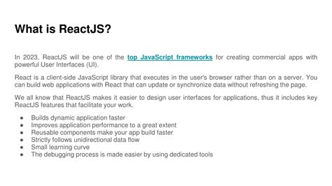 Ppt Top React Ui Frameworks Use To Build Application Powerpoint Presentation Id11850797