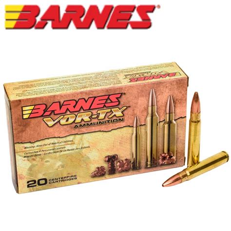 Barnes Vor Tx 500 Nitro Express 3 570gr Tsx Fb Ammunition 20 Round Box