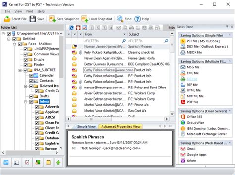 Two Simple Methods To Export Contacts From OST To PST