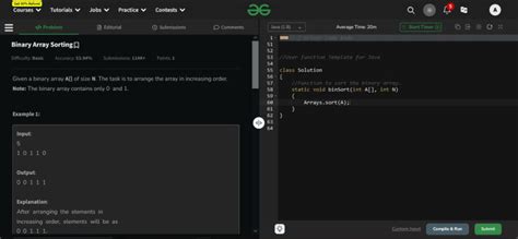 Day16 Codingchallenge 100daysofcode Codingjourney Java Binarysorting Arraysum