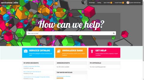 Building A Service Portal ServiceNow Elite