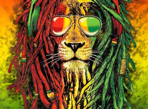 Rasta Lion Wallpaper Hd