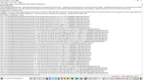 generated epw file and is not being read honeybee ladybug tools forum