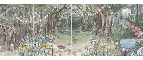 Pixie Paper Dolls And Scene Set The Wish Pixies