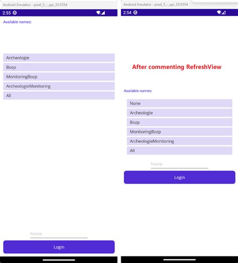 Refreshview Makes Collectionview Use All Available Vertical Space Despite Verticaloptions Center