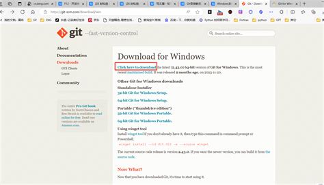 解决git 官网无法下载问题 知乎