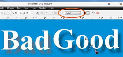 Drop Shadow Effect CorelDRAW Graphics Suite X CorelDRAW Graphics