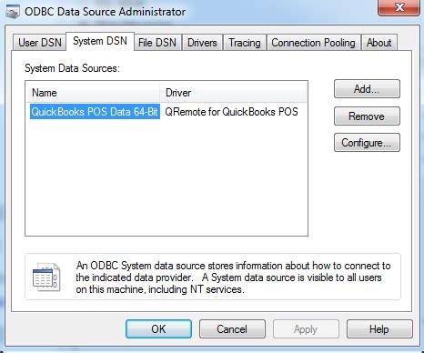 QODBC POS How To Create Link Server With MS SQL Bit Using QODBC POS QRemote