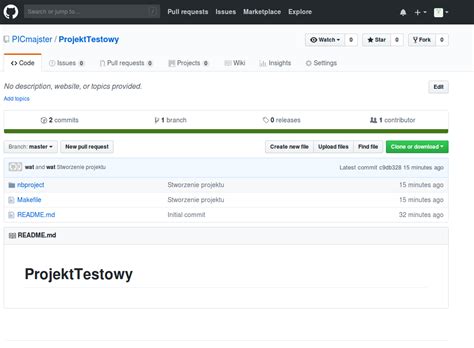 Mikrokontrolery PIC MPLABX IDE współpraca ze zdalnym repozytorium na GitHub
