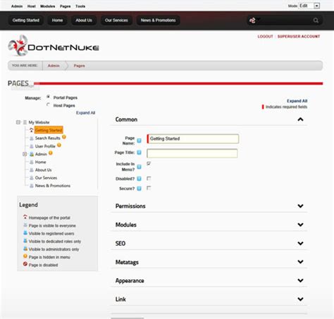 Dotnetnuke 6 Released Screenshots Included Socpub