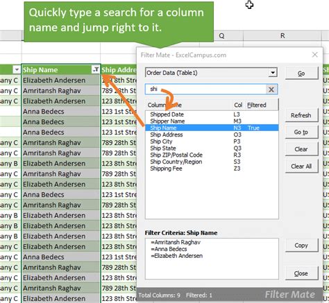 Keyboard Shortcuts For The Filter Menus Free Video Training Series