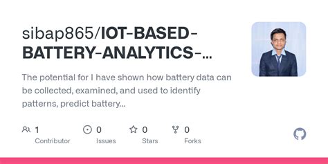 Github Sibap865iot Based Battery Analytics Through Machine Learning