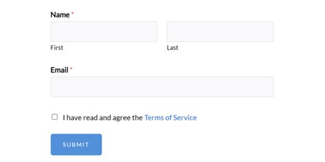 How To Add A Terms Of Service Checkbox To A Form