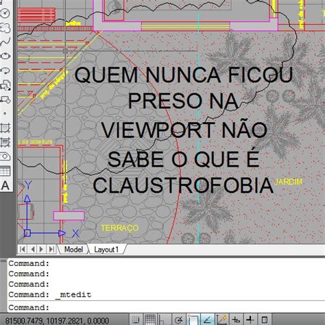 Mariana Projetista Autocad 13 Model Space X Paper Space