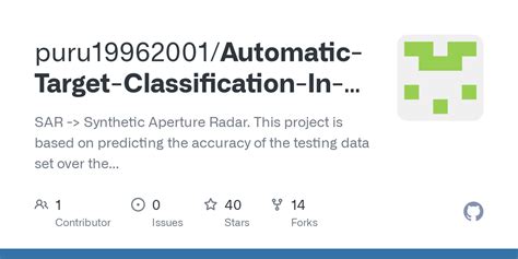 github puru19962001 automatic target classification in sar images
