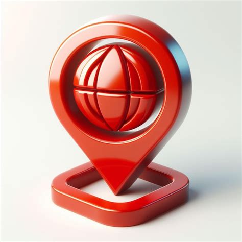Premium Photo 3d Location Point