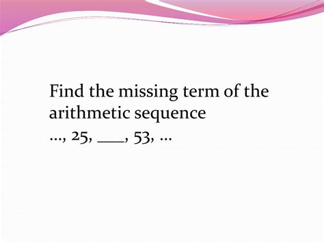 Ppt Sequences And Series Powerpoint Presentation Free Download Id3194160