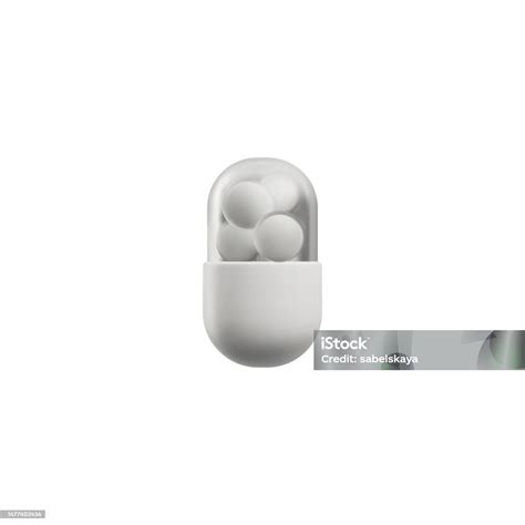 약물의 젤 캡슐은 현실적인 흑백 벡터 삽화가 격리되어 있습니다 3차원 형태에 대한 스톡 벡터 아트 및 기타 이미지 3차원 형태 감기와 독감 건강관리와 의술 Istock