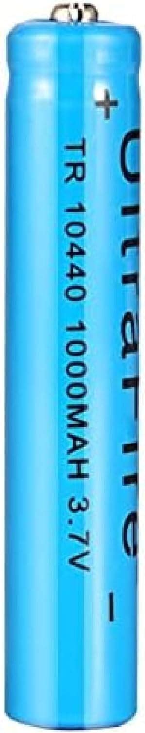 10440 Rechar Battery No 7 Aaa Battery 1000mah 3 7v Li Ion Rechar Battery With Top For