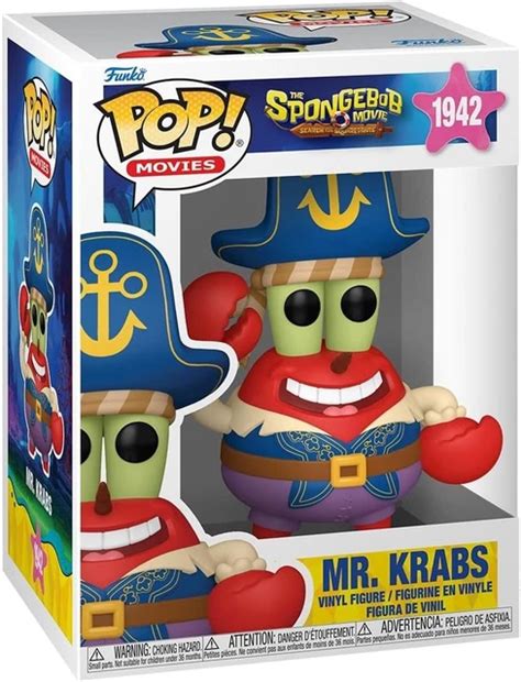 Funko Pop Movies The Spongebob Movie Mr Krabs £1848 Picclick Uk