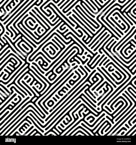 Brain Coral Pattern Design Stock Vector Images Alamy