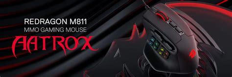 Redragon M811 Aatrox Mmo Wired Gaming Mouse