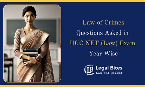 Law Of Crimes Questions Asked In Ugc Net Exam Ugc Net Law Special Legal 60