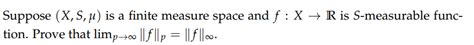 Solved Suppose X S J Is A Finite Measure Space And F X