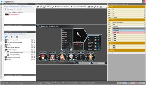 Rpg Developer Bakin Layout Data Sci Fi On Steam