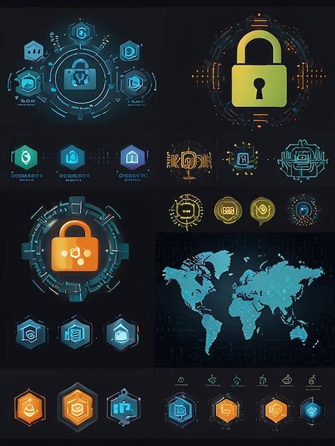 Cybersecurity Illustrations Premium Ai Generated Image