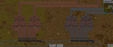 First Ore Train Setup Nearly Had It R Factorio