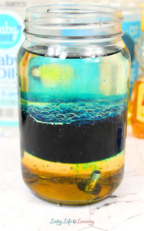 Understanding Density The Colorful Density Column Experiment