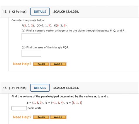 solved consider the points below