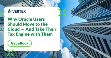 Why Oracle Users Should Move To The Cloud With Vertex
