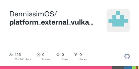 github dennissimos platform external vulkan validation layers