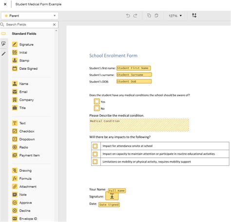 Reporting Document Data In Docusign Esignature