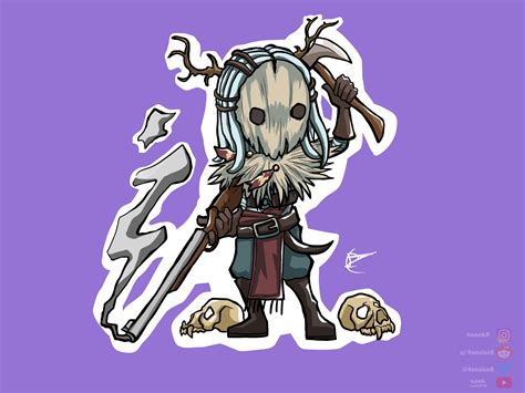 I Drew Some Chibi Sticker Designs For Hunt Showdown Fanart R