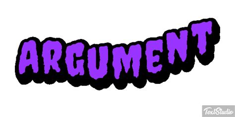 Argument Word Animated  Logo Designs