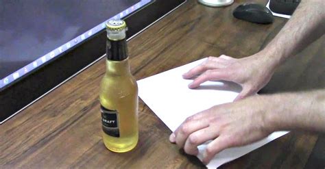 How To Open A Beer Bottle Without A Bottle Opener PS Smart Living