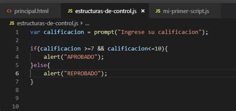 Curso Básico De Javascript Desde Cero Estructuras De Control