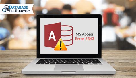 Access Ms Access Error 3343 Unrecognized Database Format