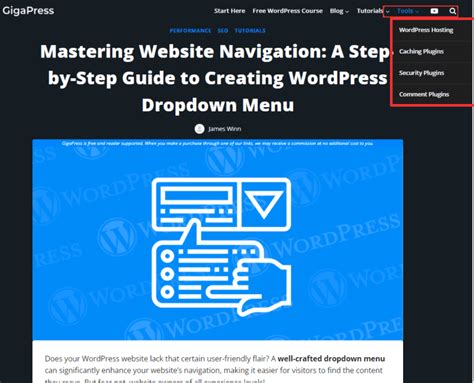 Wordpress Dropdown Menus Build User Friendly Navigation