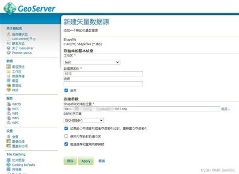 geoserver发布shapefile矢量数据服务 geoserver服务发布 shapefile csdn博客