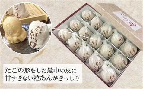 泉州銘菓 たこぼうずもなか 15個入り（有限会社林宝泉堂） Cakejp