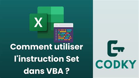 Comment Utiliser Linstruction Set Dans Vba Codky