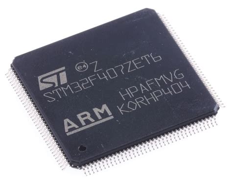 stmicroelectronics stm32f407zet6 32bit arm cortex m4 microcontroller stm32f 168mhz 512 kb