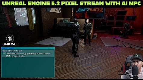 Unreal Engine 5 2 Pixel Stream With AI NPC YouTube