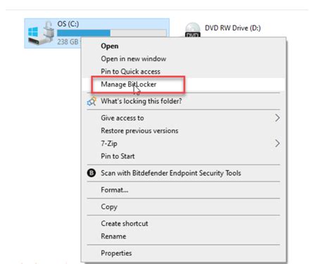 How Do I Solve Bitlocker Drive Encryption Issues On Metadefender Endpoint Metadefender It Access
