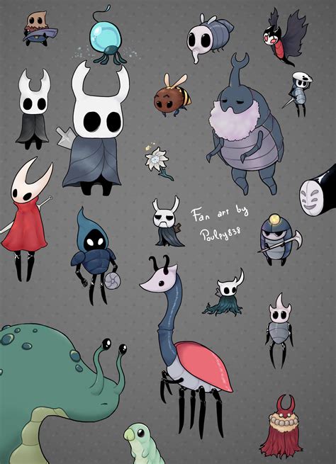 Hollow Knight Fan Art Doodles Finished By Poulpy838 On Deviantart