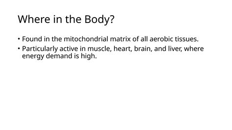 Pyruvate Dehydrogenase Pdh Pptx Enzyme Presentation Pptx